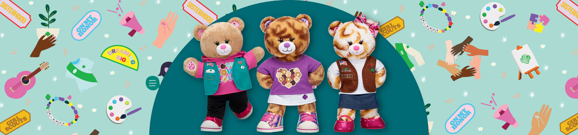 Build A Bear Workshop Girl Scout Badge Build A Bear Girl Scouts 100