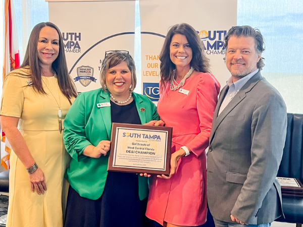 Girl Scouts of West Central Florida Honored with South Tampa Chamber ...
